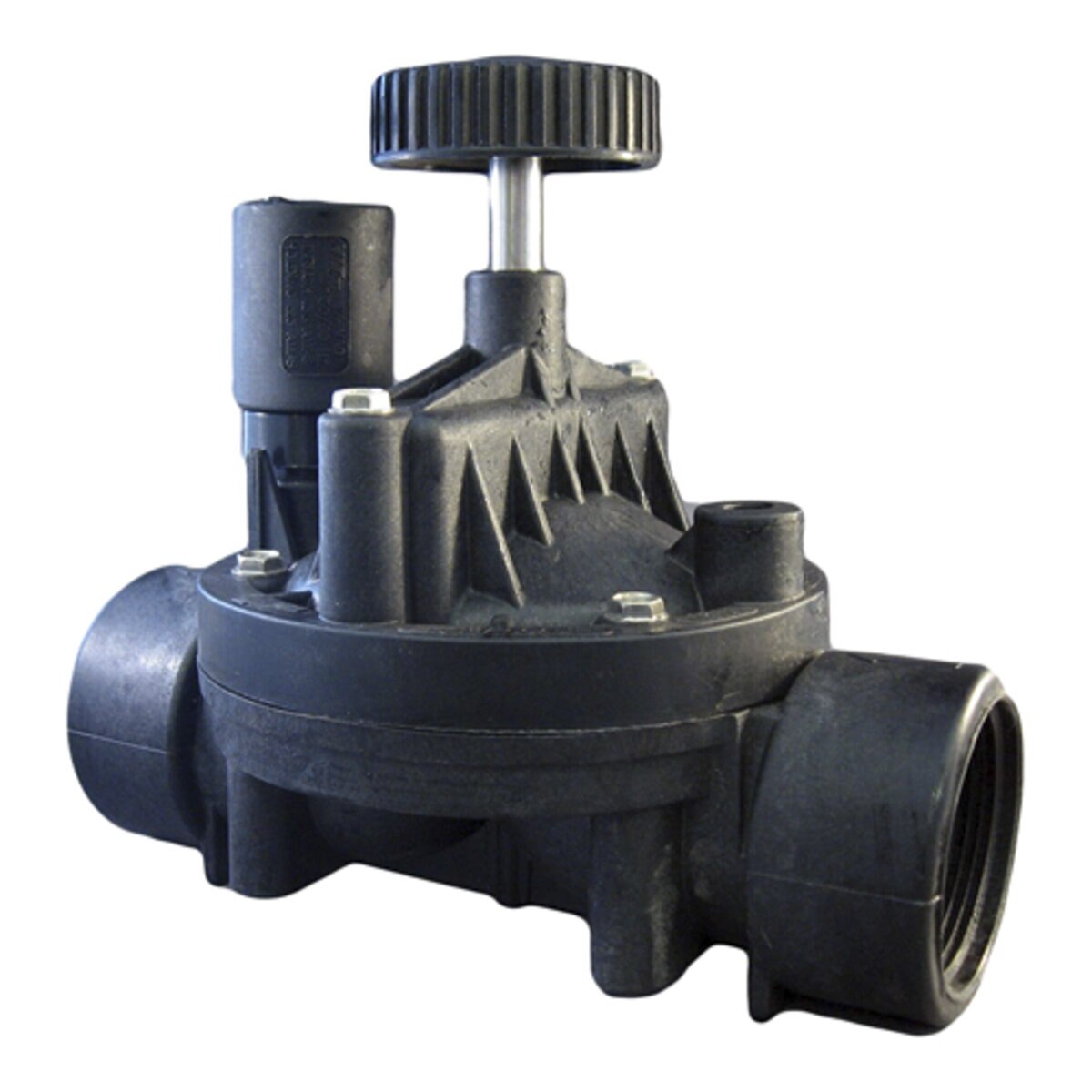 HIT Valve 500 Glass Filled Nylon 1-1/2 in. w/ Flow Control FIPT x FIPT ...