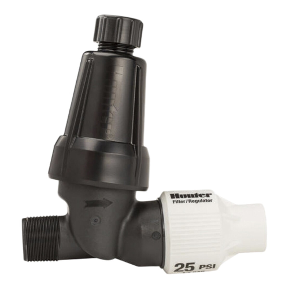 Hunter HFR Filter Pressure Regulating 40 PSI In-Line/WYE 3/4 in. MIPT ...