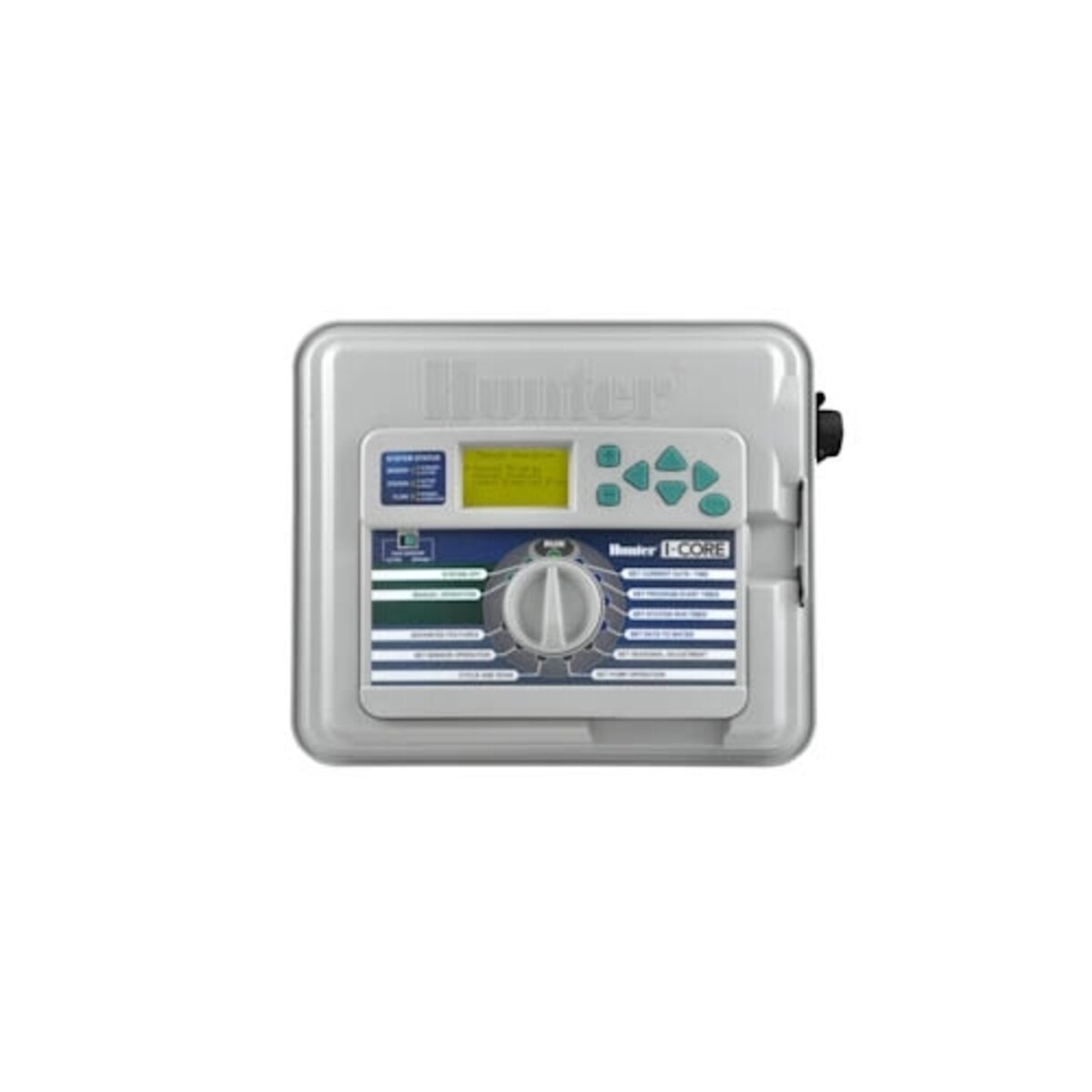 Hunter I-Core Modular Controller 6 Station Indoor/Outdoor Plastic Wall ...
