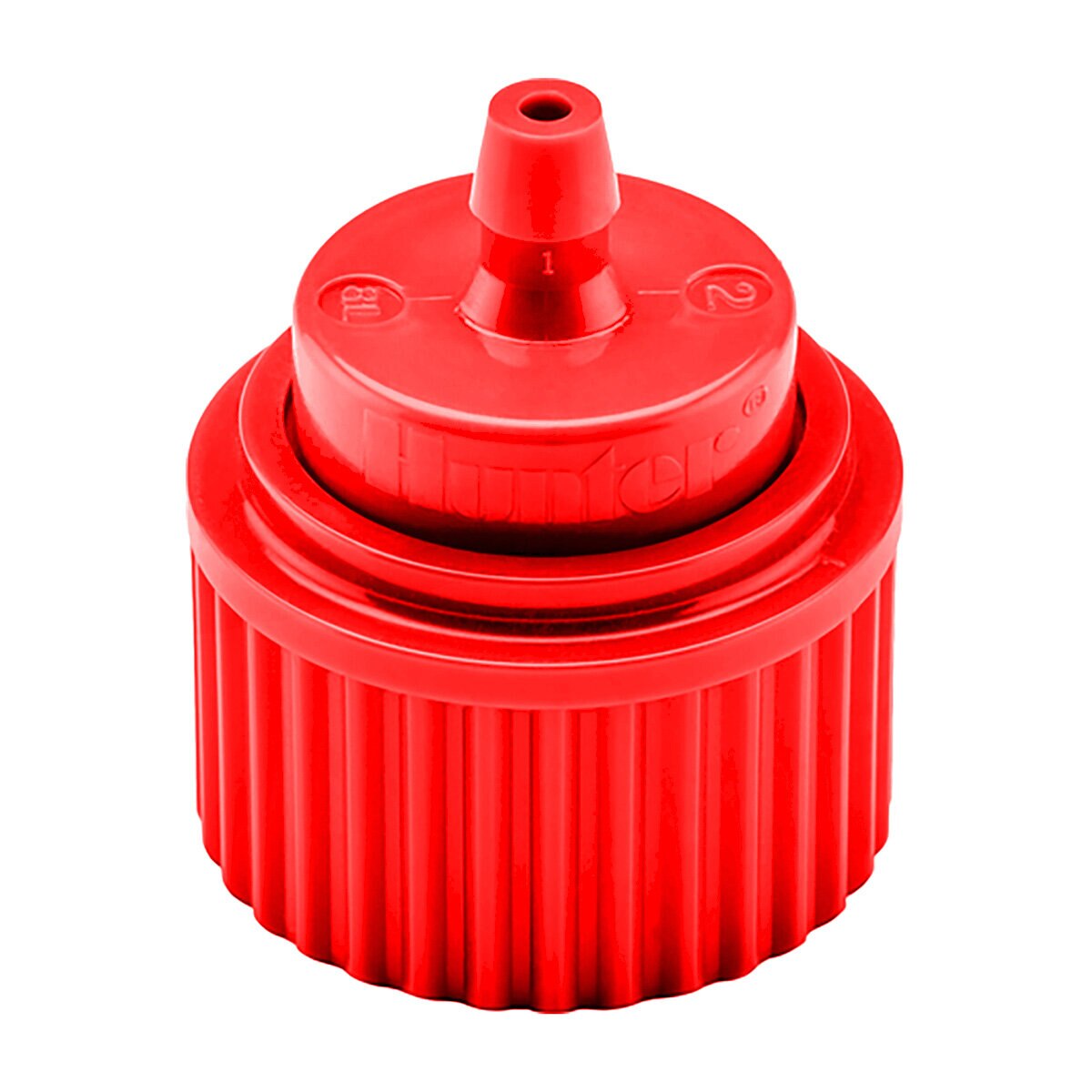 Hunter Threaded Drip Emitter 2 GPH Red 1/2 in. Fipt w/ Check Valve ...