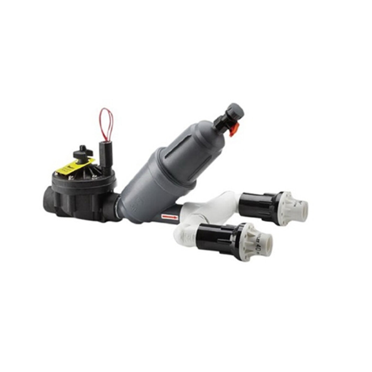 Hunter ICZ Drip Control Zone Kit 1 in. w/ Pressure Regulator 40 PSI ...