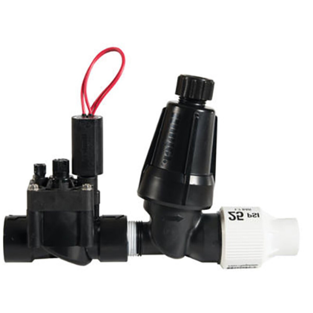 Hunter Drip Control Zone Kit 1 in. PGV-ASV 25 PSI HFR Filt & Reg ...