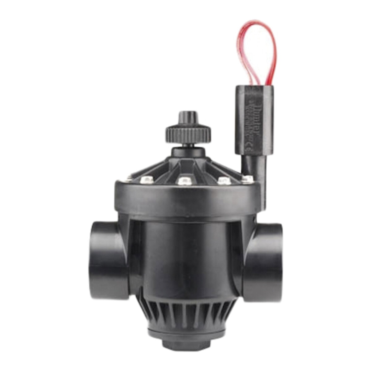 Hunter PGV Globe/Angle Valve Plastic 1-1/2 in. w/ Flow Control FIPT x ...