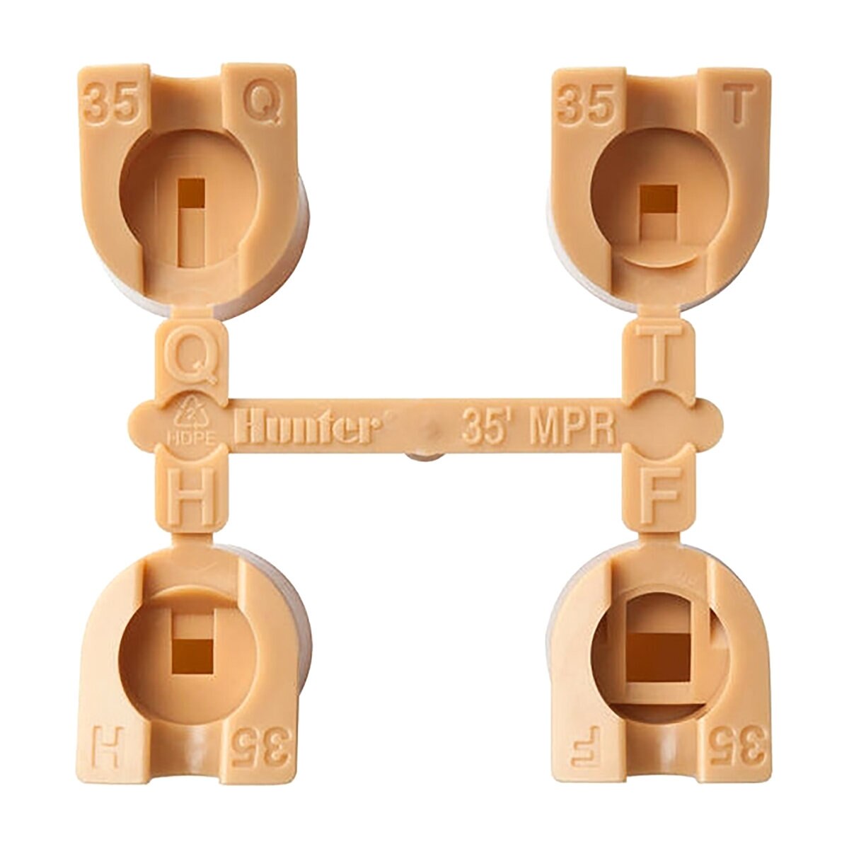 Hunter PGP Ultra / I-20 MPR-35 Beige Nozzle 25 Per Bag 35 ft. 50 Degree ...