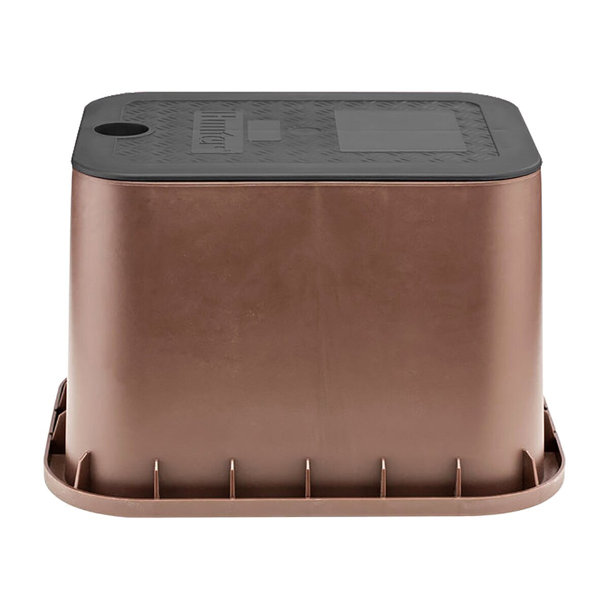 Hunter Valve Box Rectangular 8 in. x 11 in. x 8 in.H Brown Box/Black ...