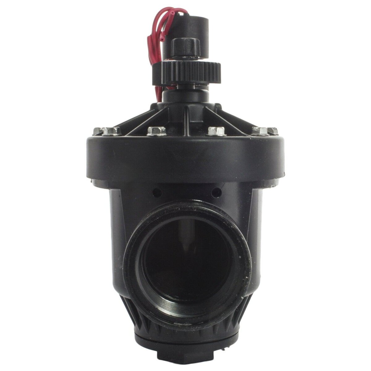 Hunter PGV Globe/Angle Valve Plastic 1-1/2 in. w/ Flow Control FIPT x ...