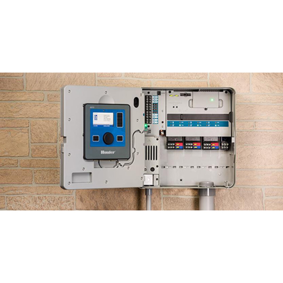 Hunter ACC2 Decoder Controller 75 Station Plastic Outdoor Wall Mount ...