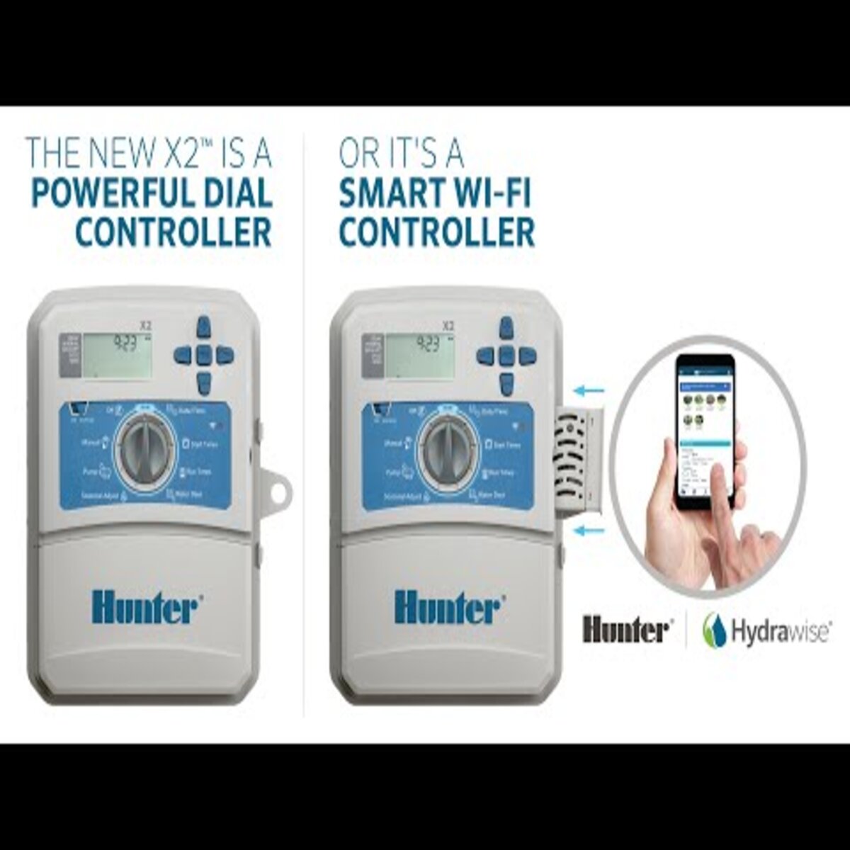 Hunter X2 WiFi Controller for Sprinklers: Indoor/Outdoor 14 Station