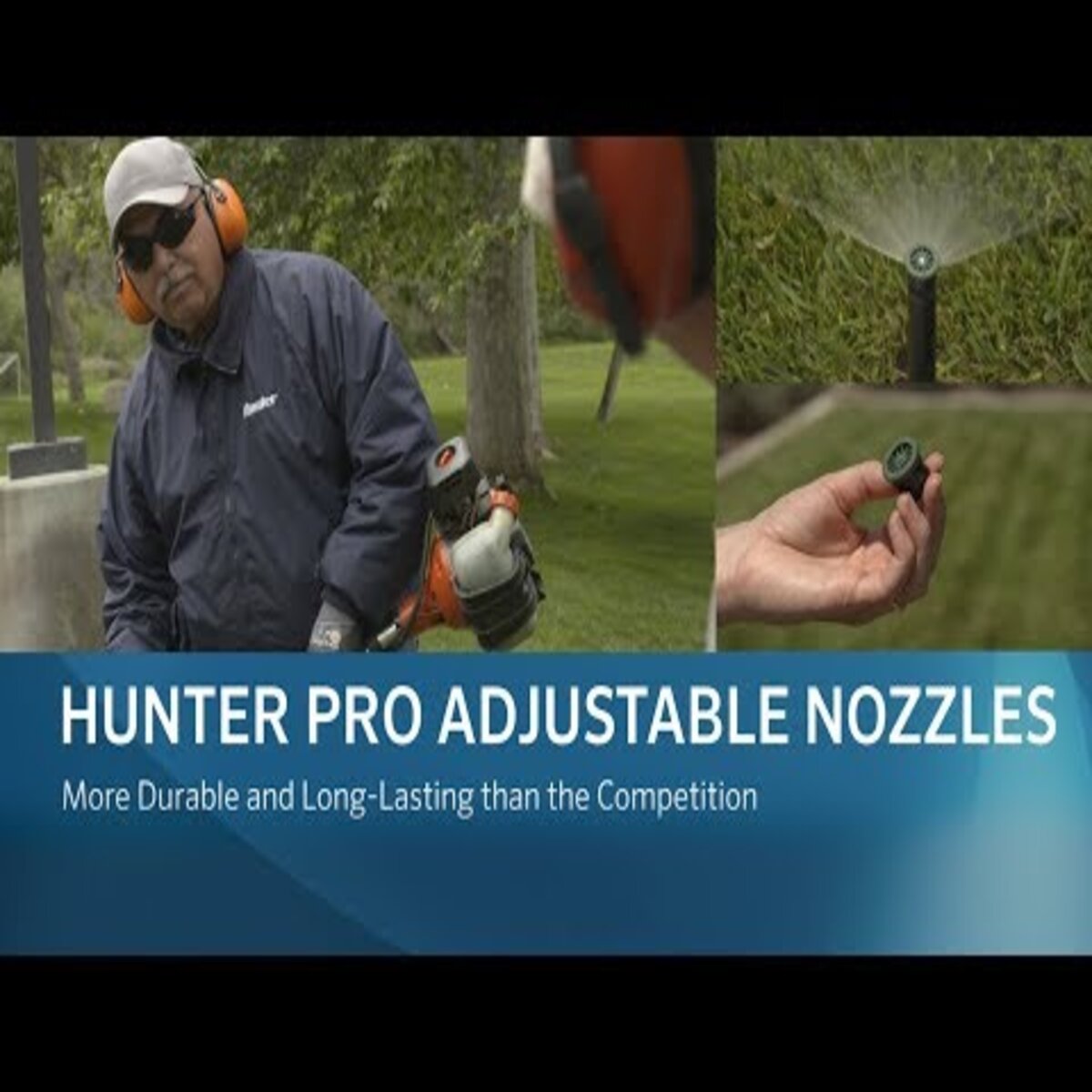 Hunter PRO Nozzle 15 ft. Radius Adjustable Arc 15 ft. 0 Degree - 360 ...