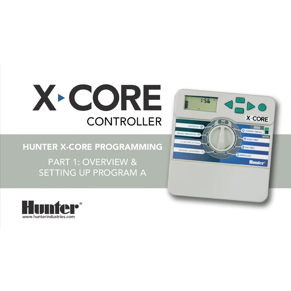 Hunter XC Controller for Sprinkler Systems: Fixed Outdoor Station