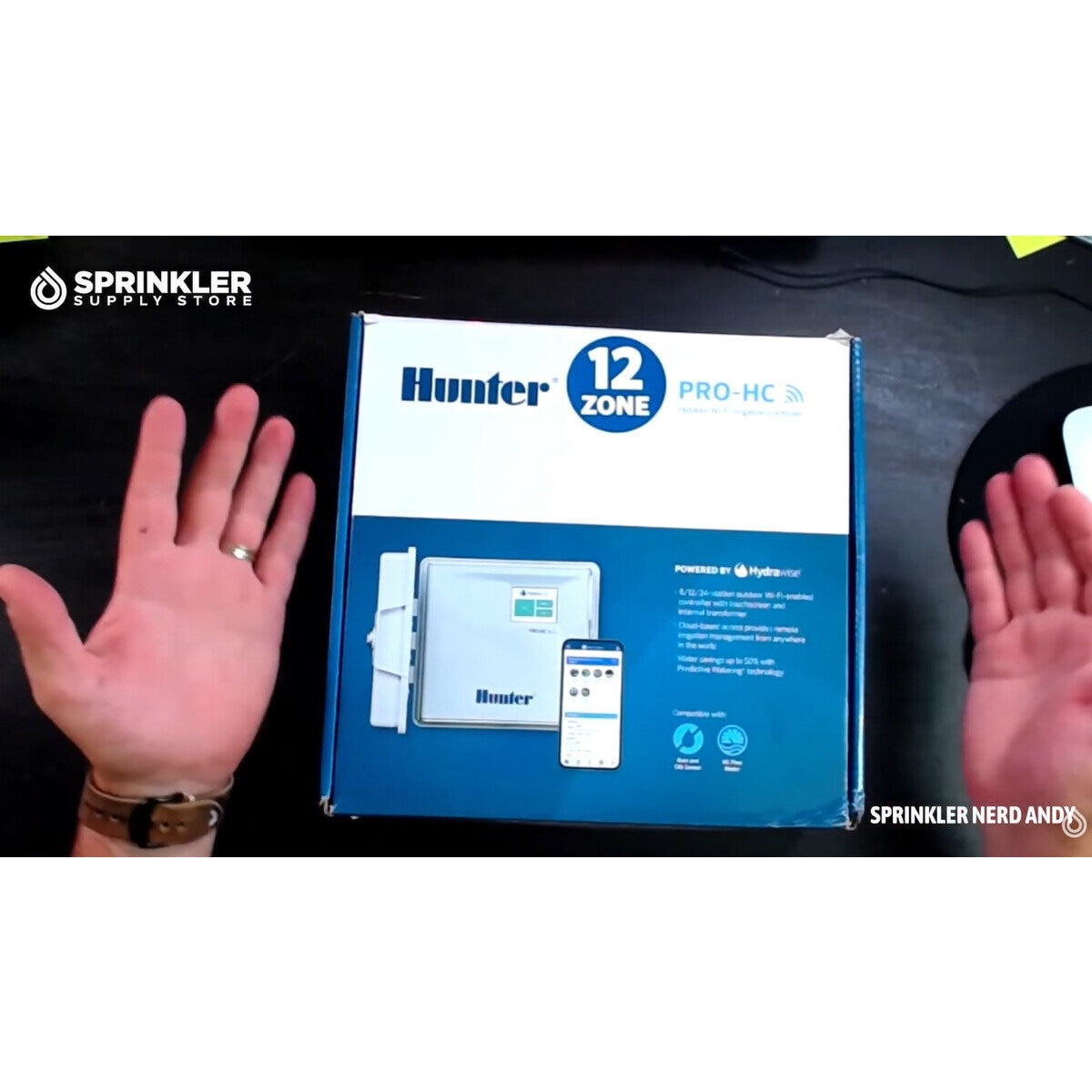 Hunter WiFi Smart Controller Pro-HC Fixed w/Hydrawise Outdoor 24 ...