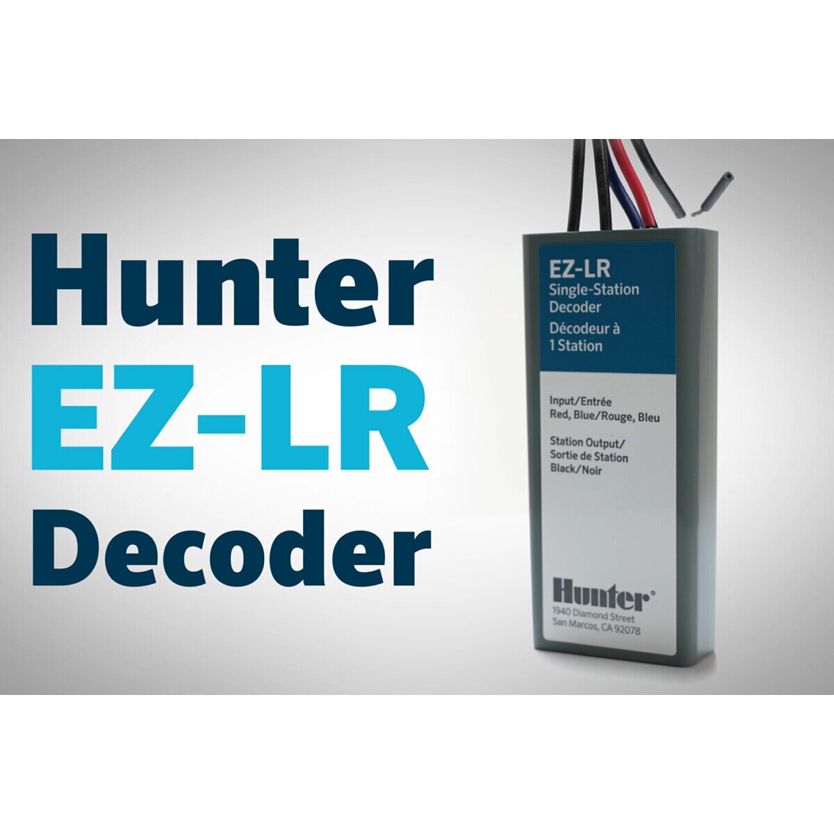Hunter Single-Station Decoder w/ Status LED | SiteOne US