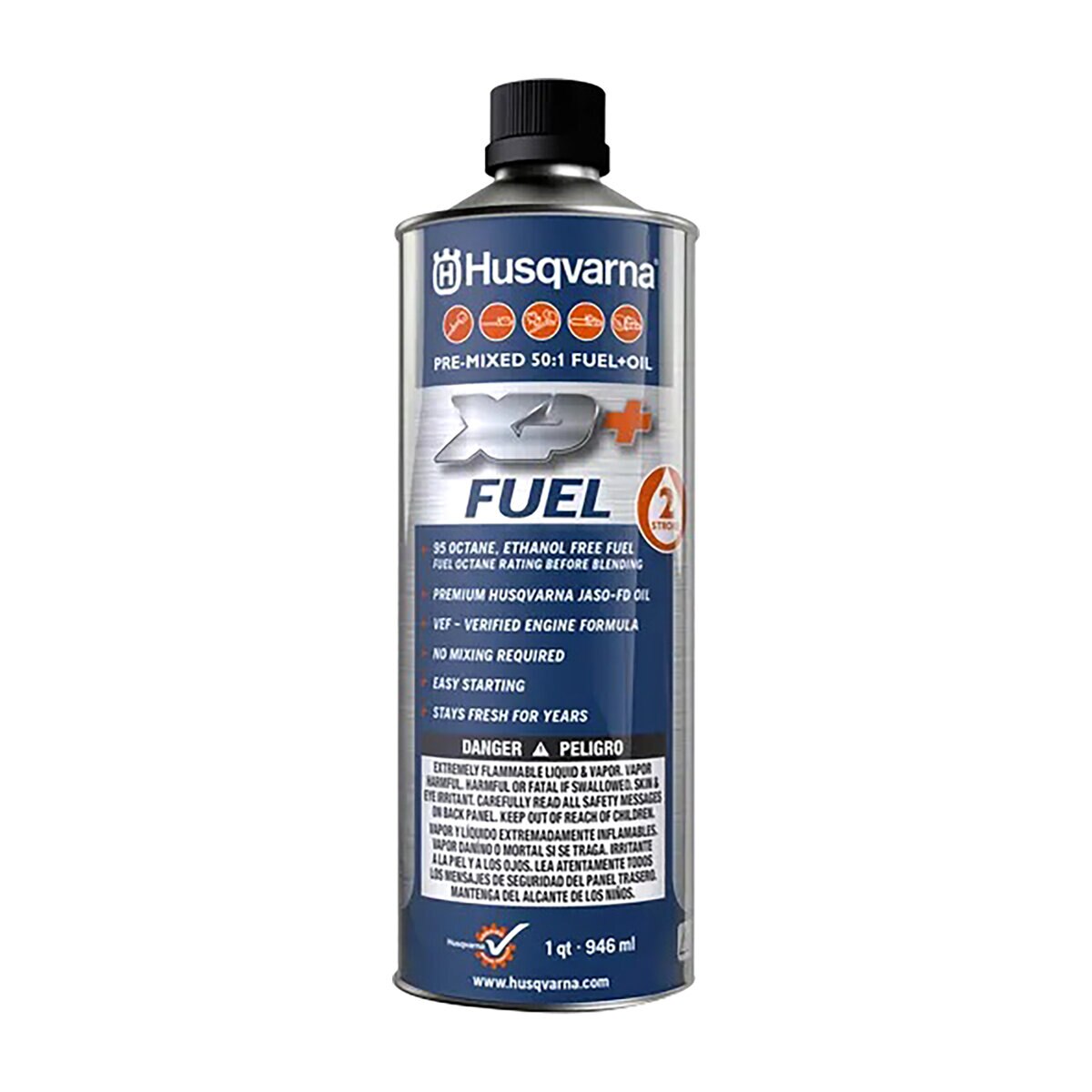 Husqvarna Pre Mixed Fuel 50:1 Oil 1 qt. Bottle | SiteOne US