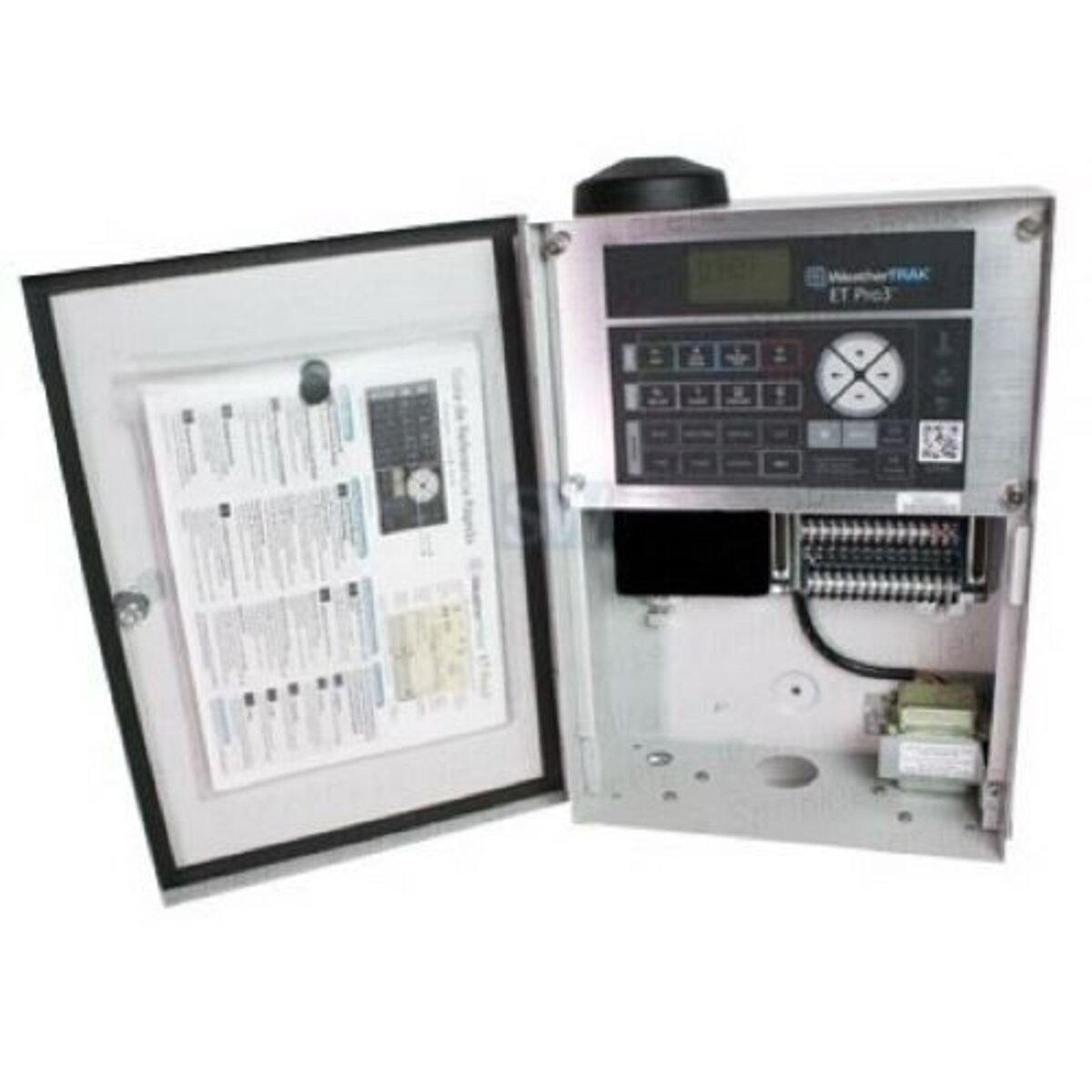 Hydropoint WeatherTRAK ET Pro3 12 Station Conventional Wall Mount Cold ...