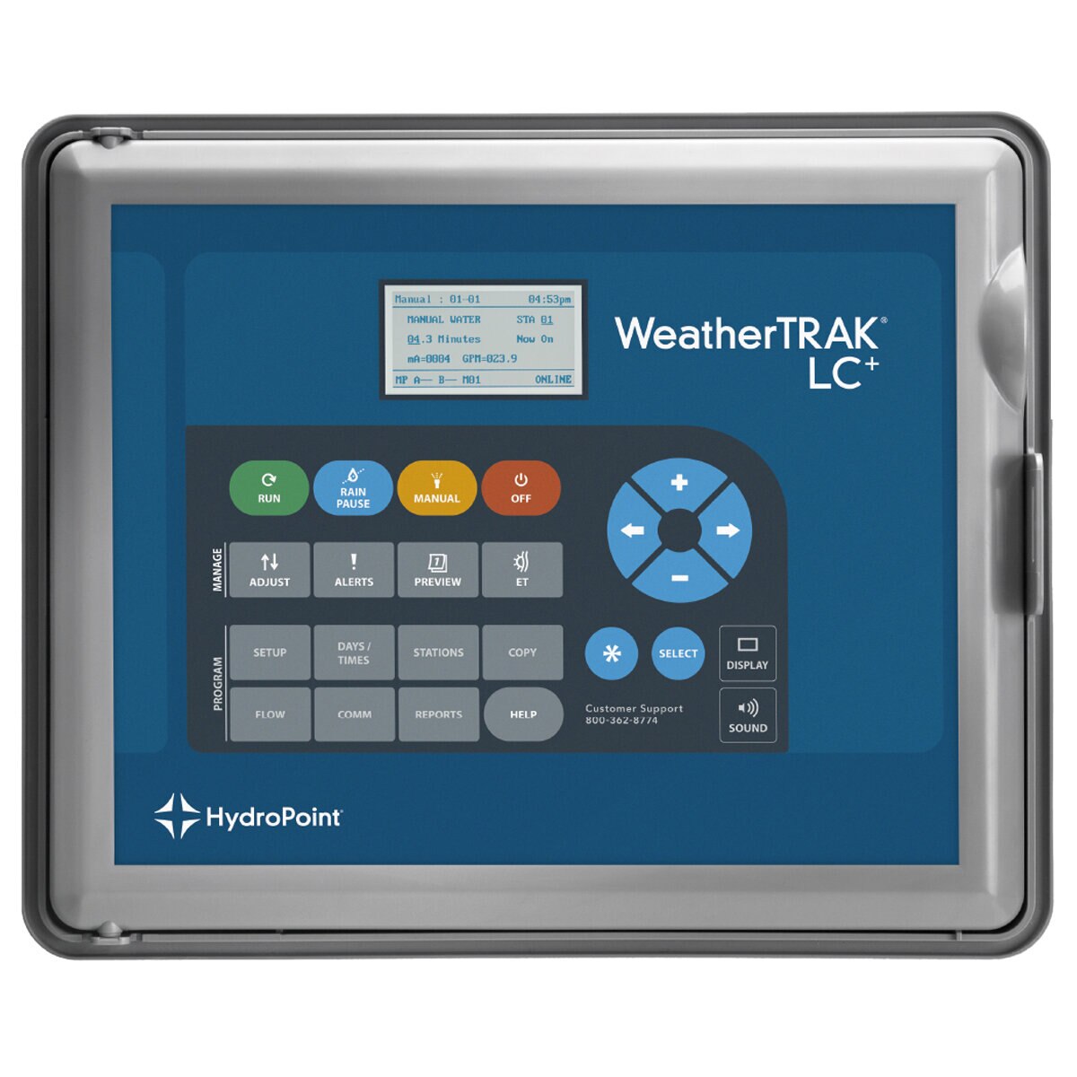 Weathertrak Lc+ Controller (30 Stations, Wall Mount). Includes Central ...