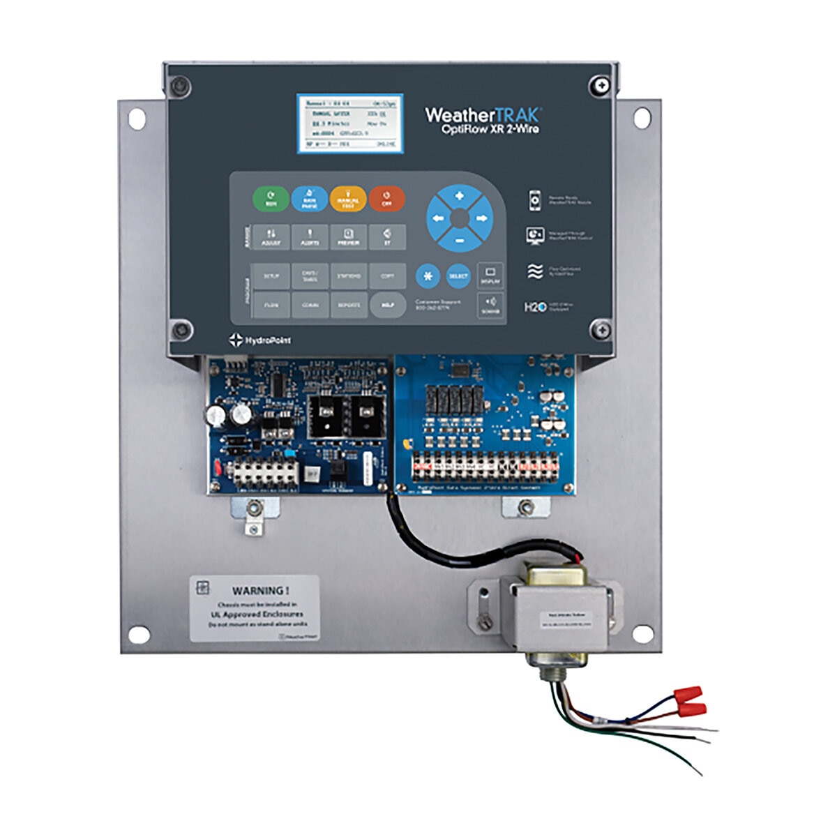 HydroPoint WeatherTRAK Controller Optiflow XR Chassis H2O 2-Wire ...