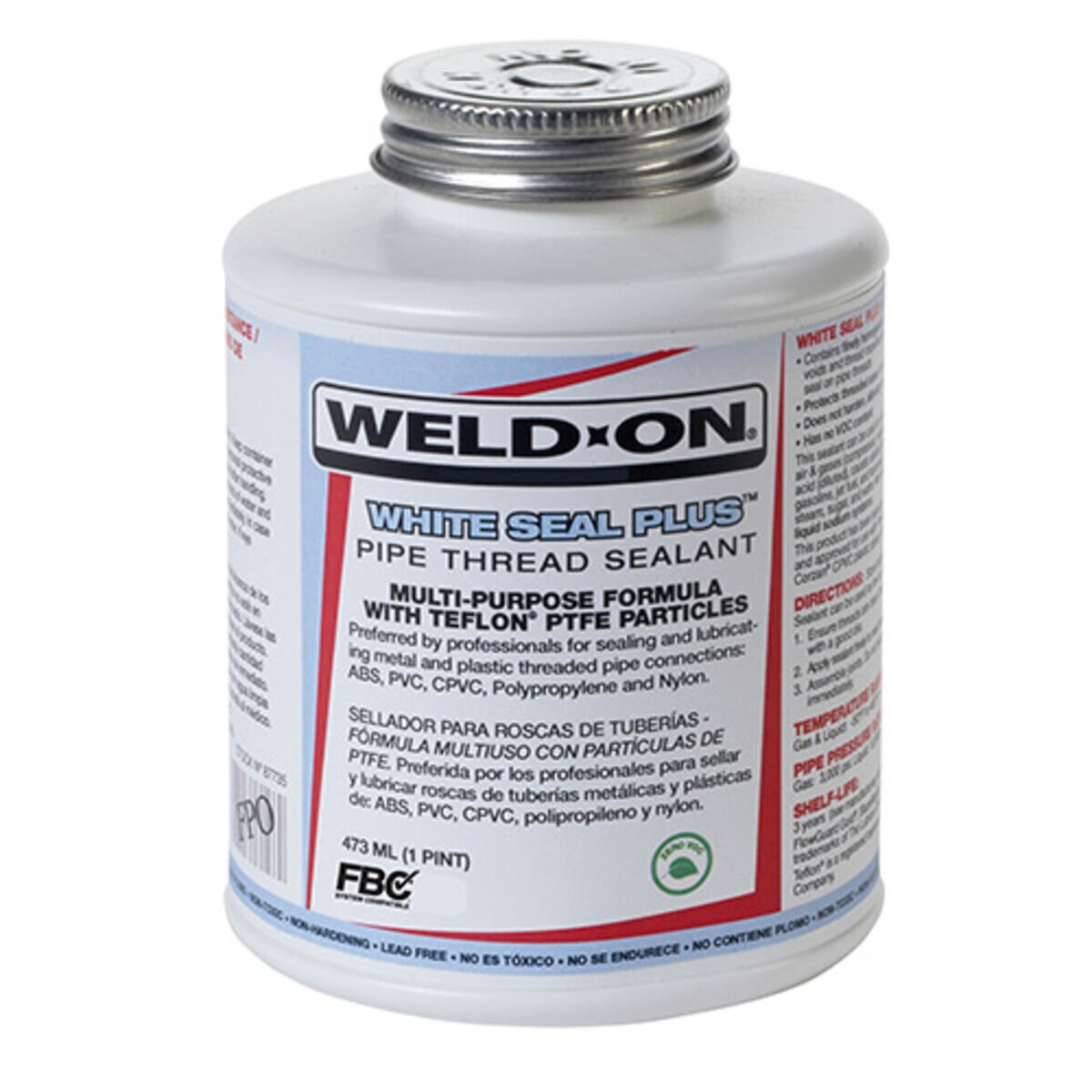 WELD-ON WHITE SEAL TEFLON PINT PIPE JOINT COMPOUND | SiteOne US