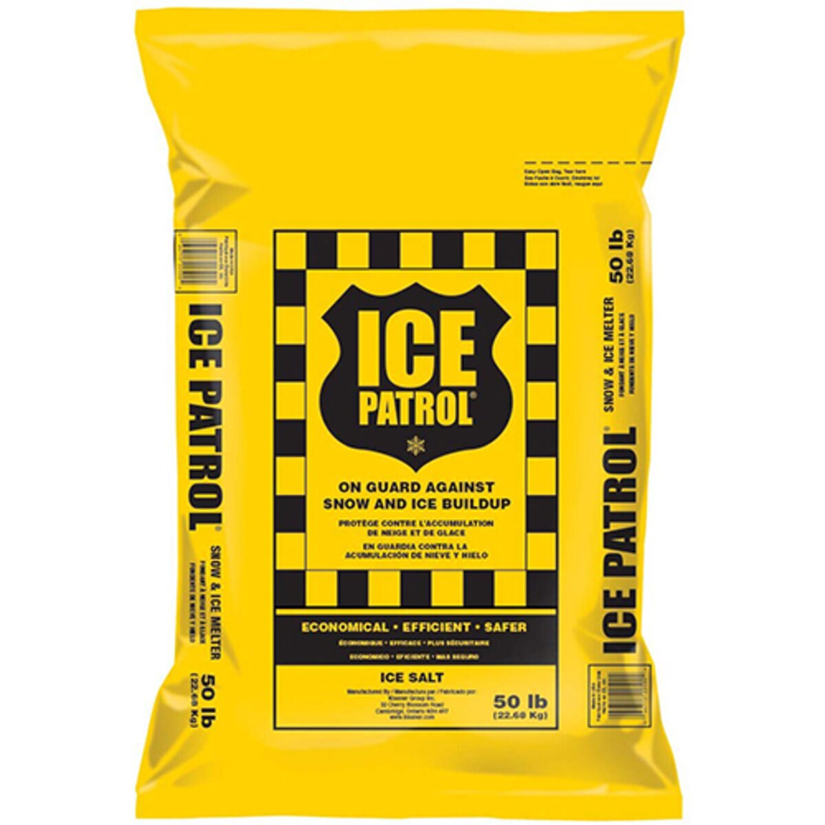 Kissner Ice Patrol Granular Rock Salt (Bag 50 lb.) | SiteOne US
