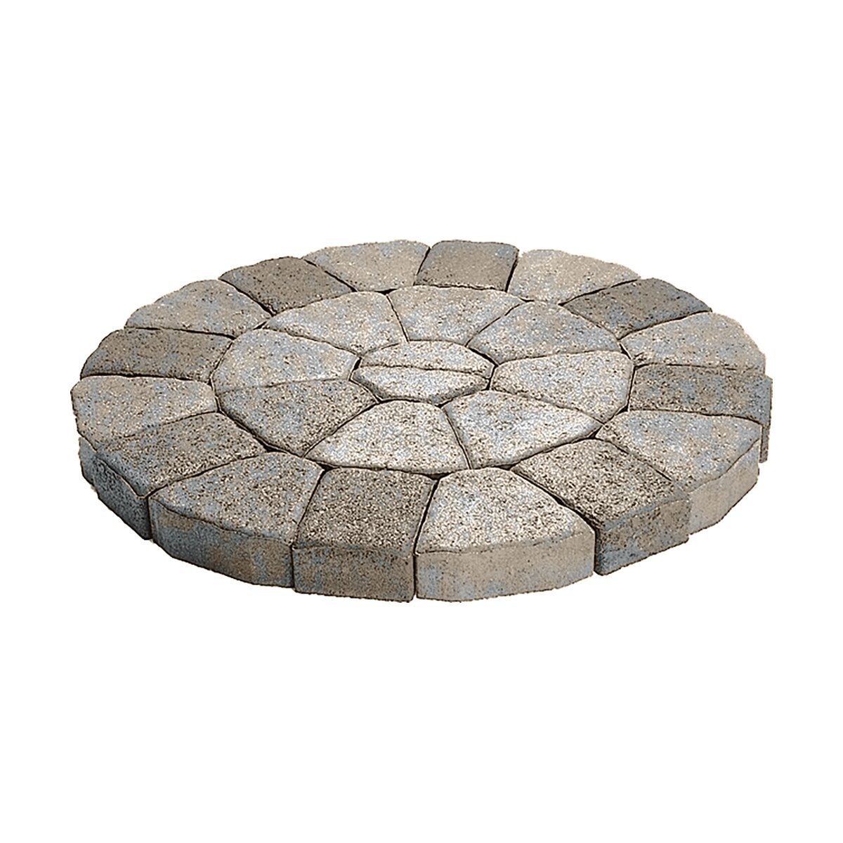 Ideal Paver Yankee Cobble Circle Pak Paver Vineyard Blend (64.32 sq. ft ...