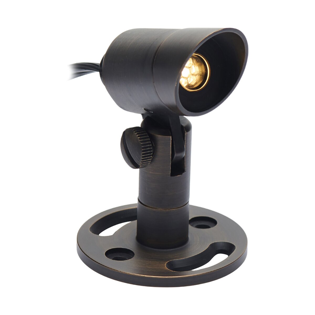 Brass Illumicare Opus Mini Directional In-Grade Fixture w/Mount and ...