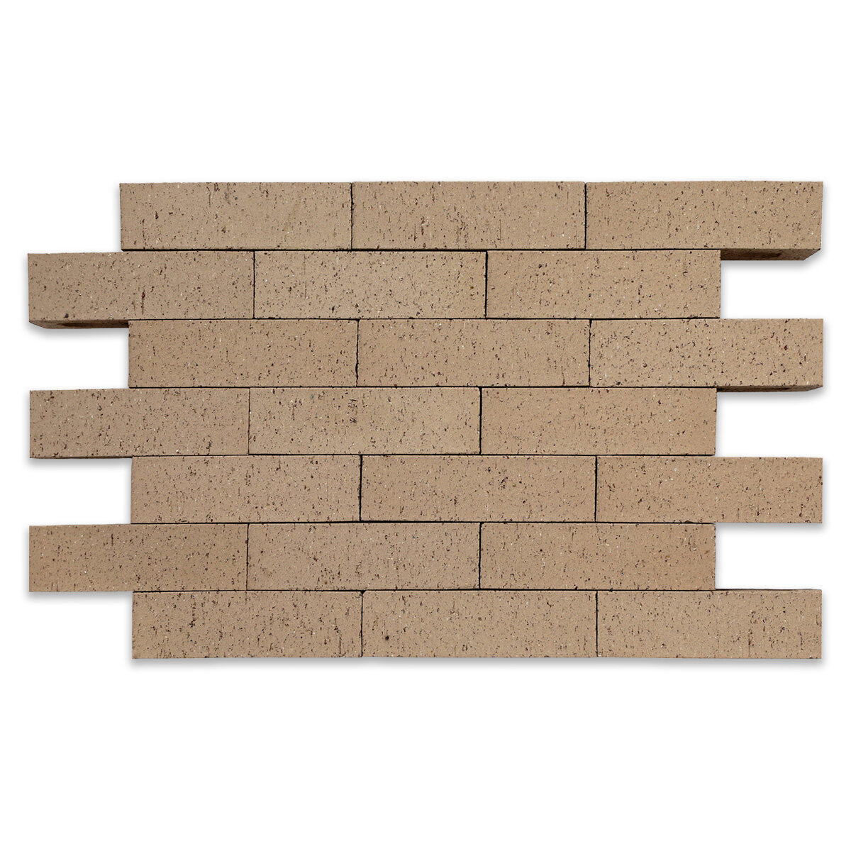 Interstate Brick Uncoated Atlas Structural Brick Tumbleweed 4 in. x 16 ...