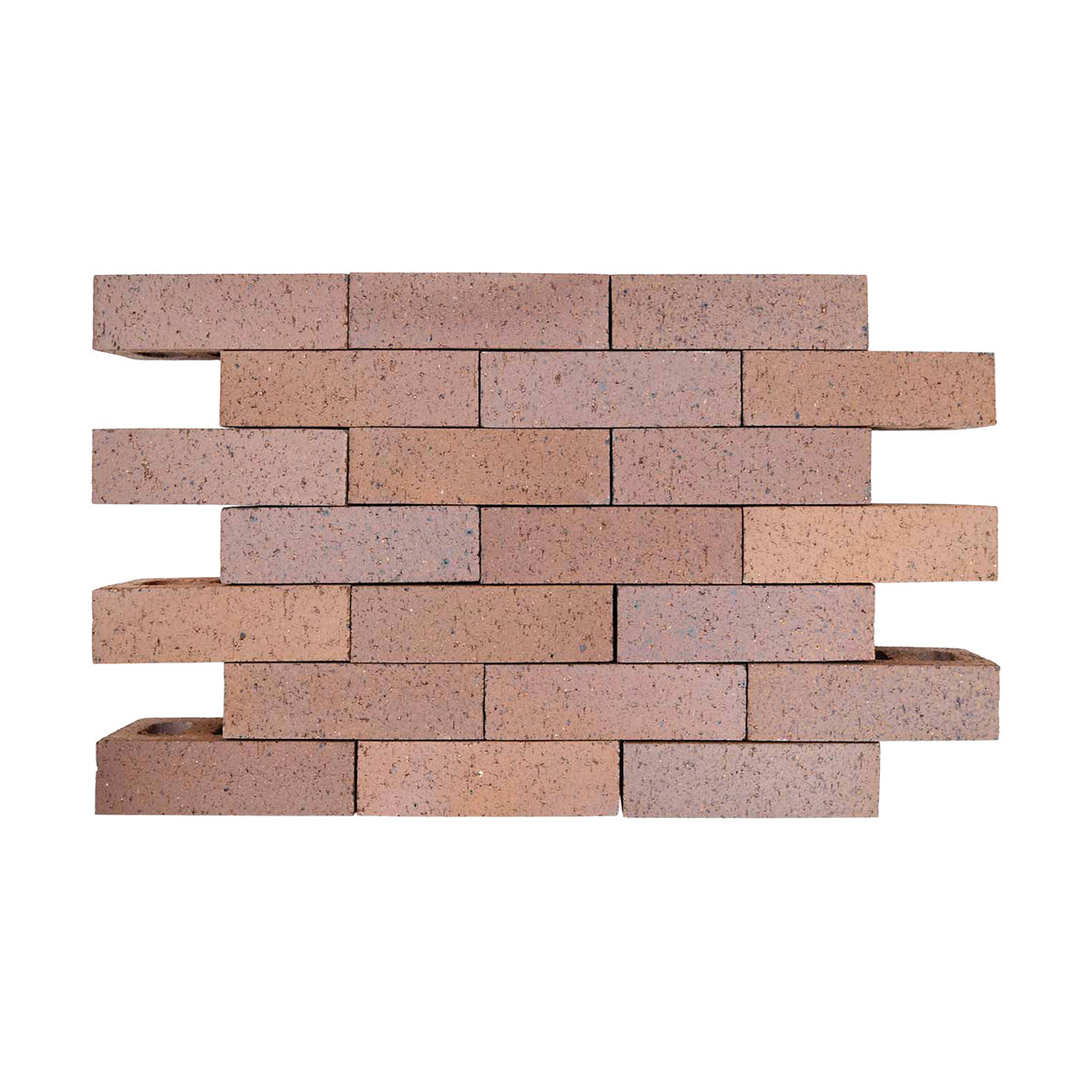 Interstate Brick Uncoated Atlas Structural Cored Brick Bronzestone 8 in ...