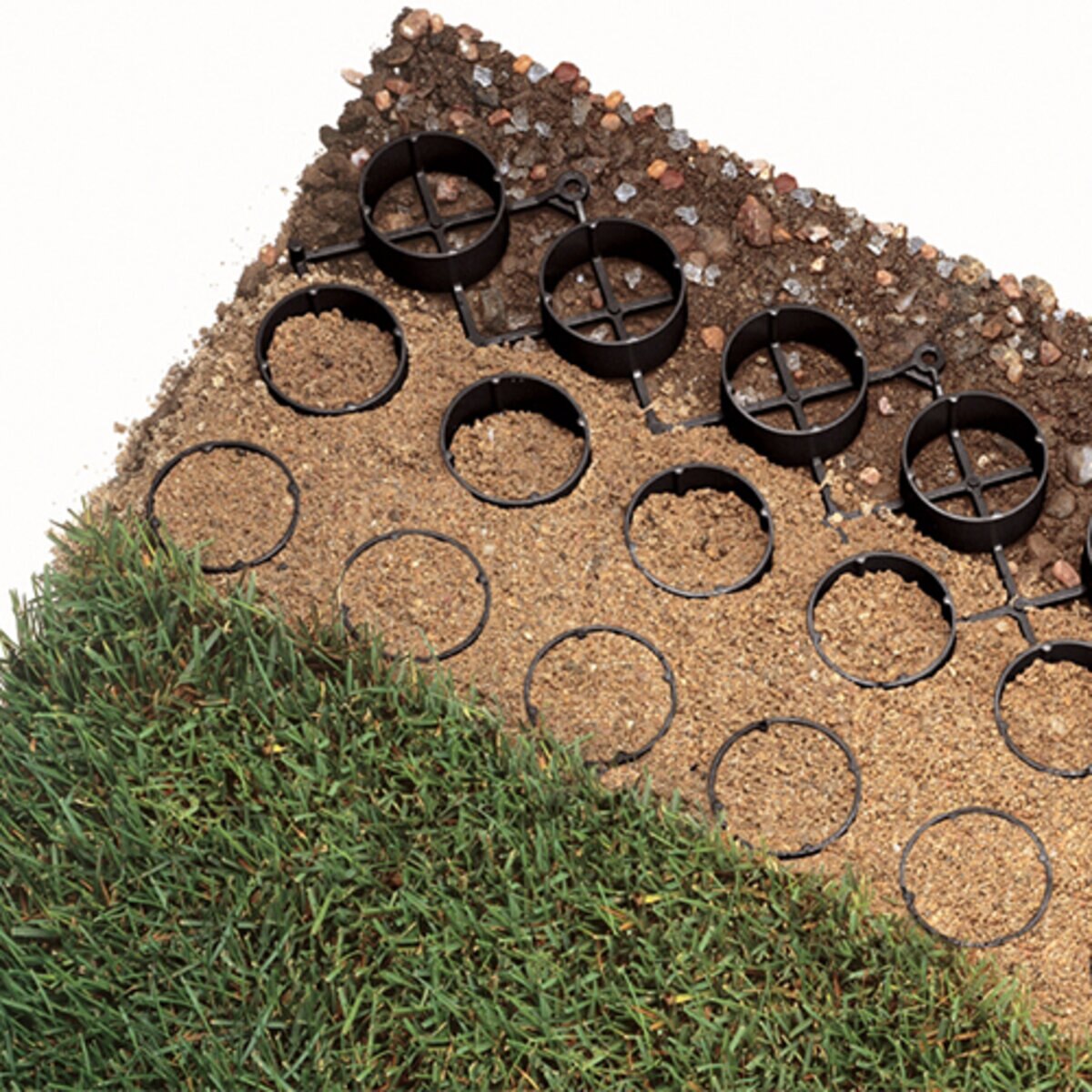 Grass Paver Black 6.6 x 65.6 432.96 sq. ft | SiteOne US