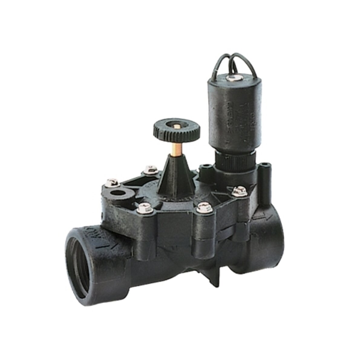 Irritrol Ultraflow Globe Valve 700 Plastic 1 in. w/ Flow Control FIPT x ...