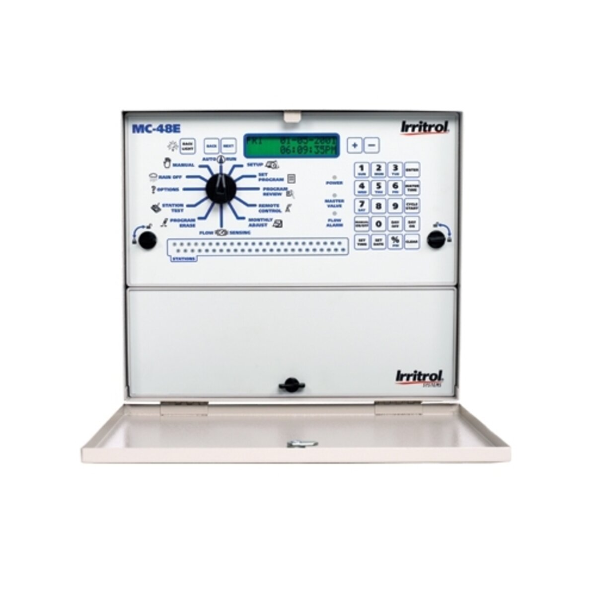 Irritrol MC-E (Blue) Series Controller 36 Station Outdoor Steel Wall ...