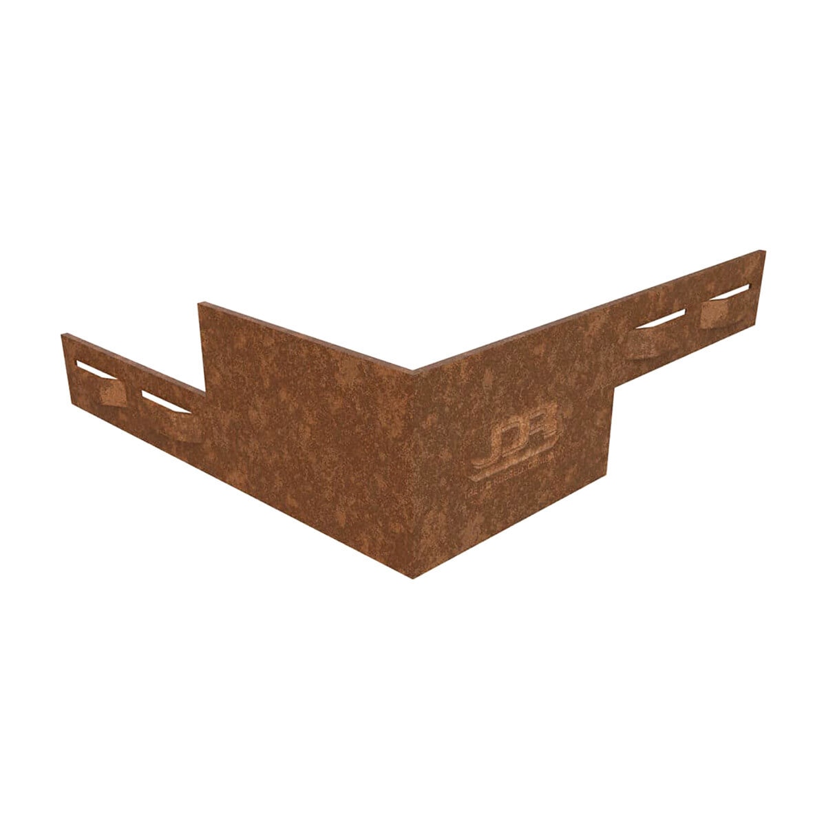 JD Russell Duraedge Steel Landscape Edging Brown 7 Gauge 3/16 in. x 4 ...