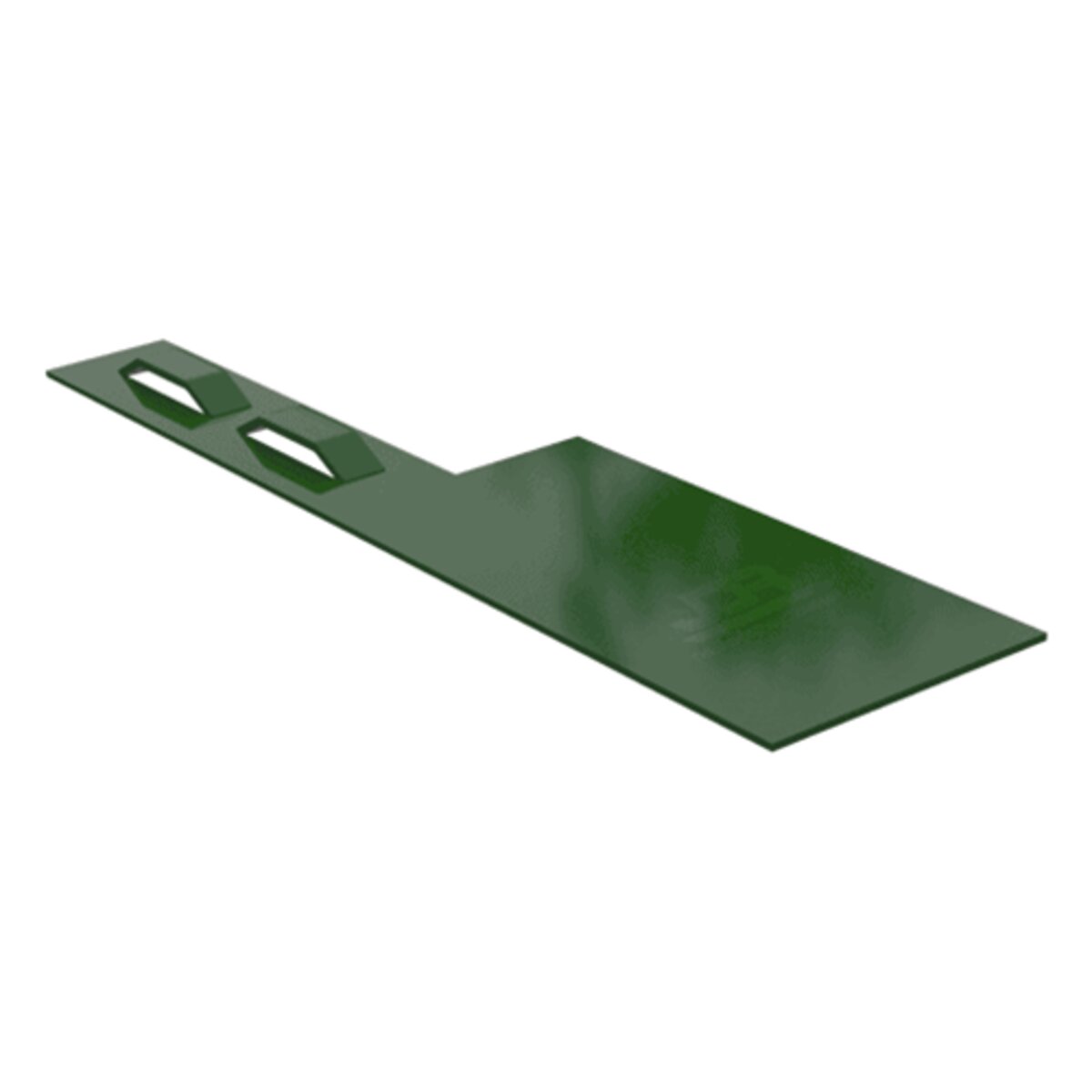 JD Russell Steel Landscape Edging Stake Green 10 Gauge 1/8 in. x 12 in ...