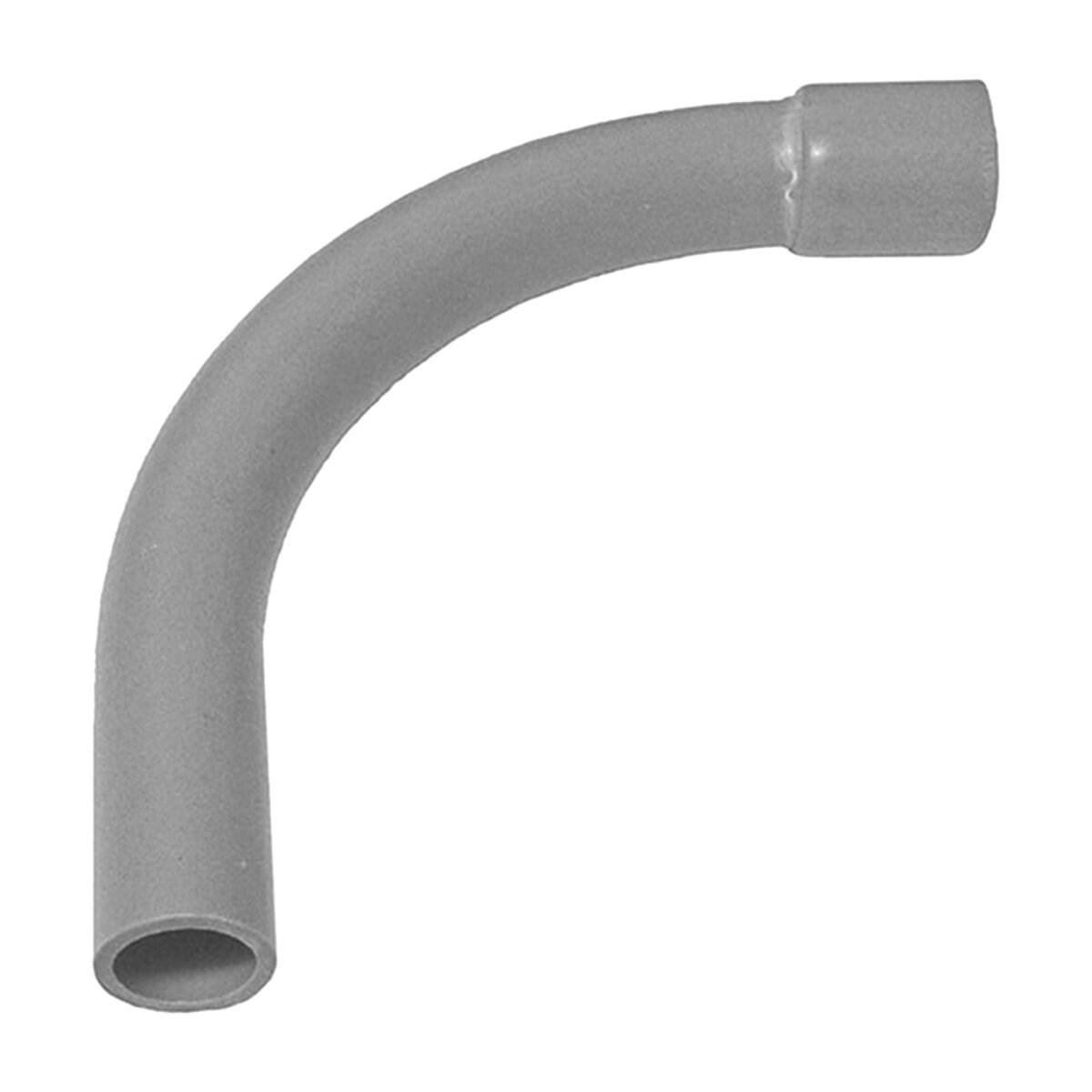 J.M. Eagle Conduit Sweep 90 Degree Sch 40 PVC 1-1/2 in. w/ Bell End ...