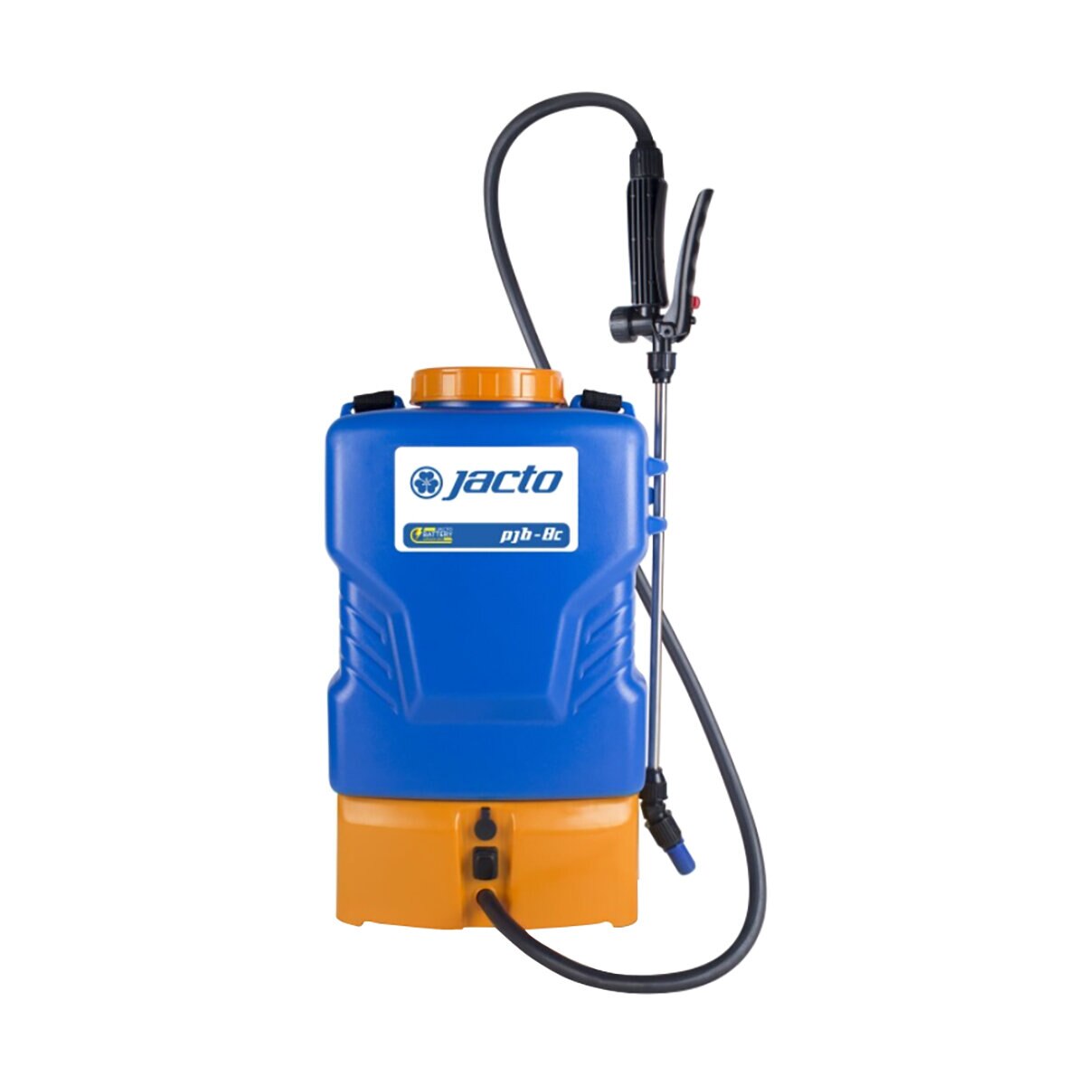 Jacto PJB-8c 2-Gallon Shoulder Carry Battery Sprayer, 5.3 lbs. Constant ...