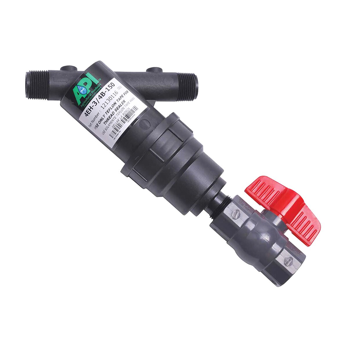 Jain Spin Clean Filter Plastic Mpt 150 Mesh 3/4 in. w/ Flush Ball Valve ...