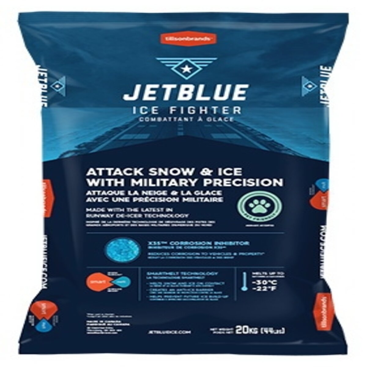 Tillson Jet Blue Granular Ice Melt 50 lb. Bag | SiteOne US