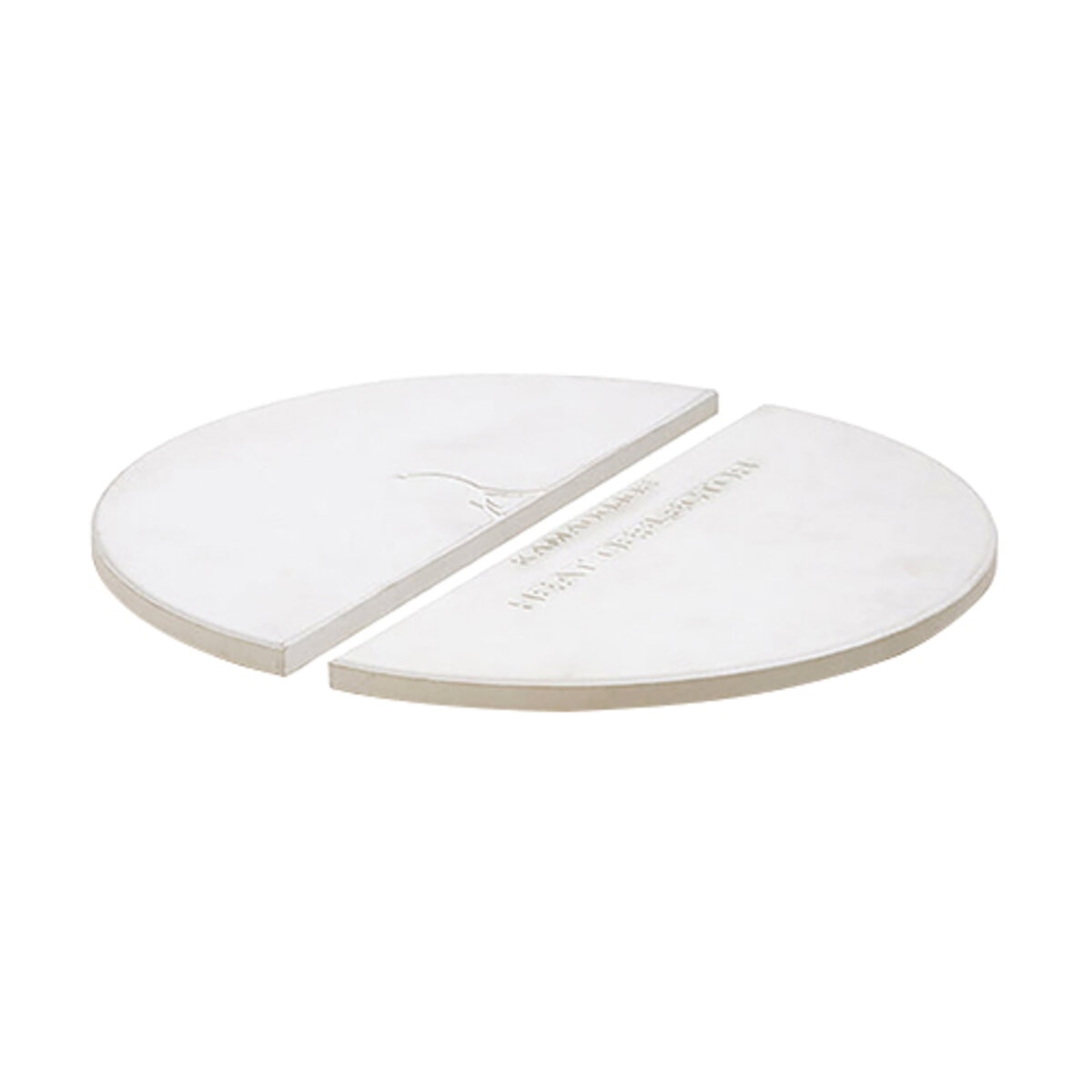 Kamado Joe Classic Joe Heat Deflector Plate Half Moon Ceramic 9 in. x ...
