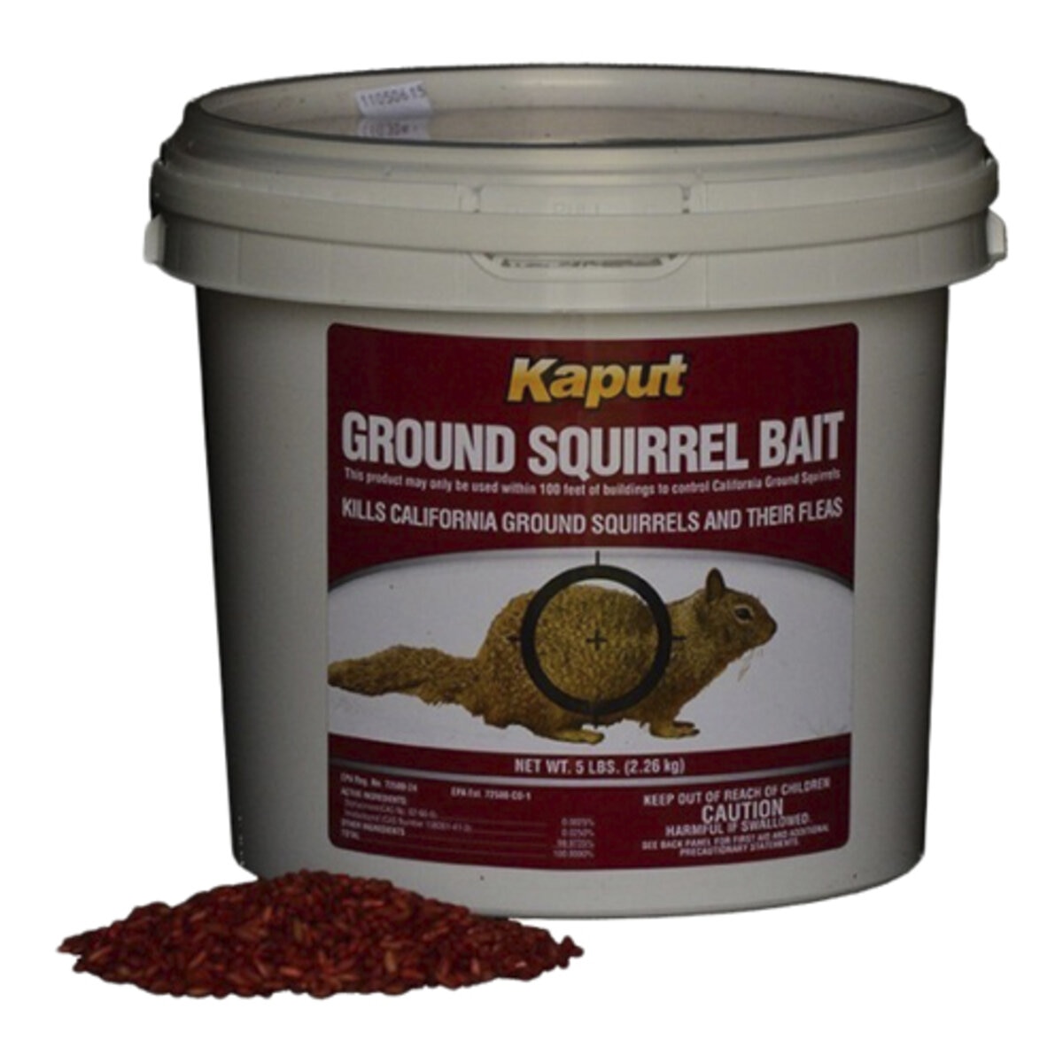Kaput D Rodenticide Ground Squirrel Bait 25 lb. (RUP) | SiteOne US