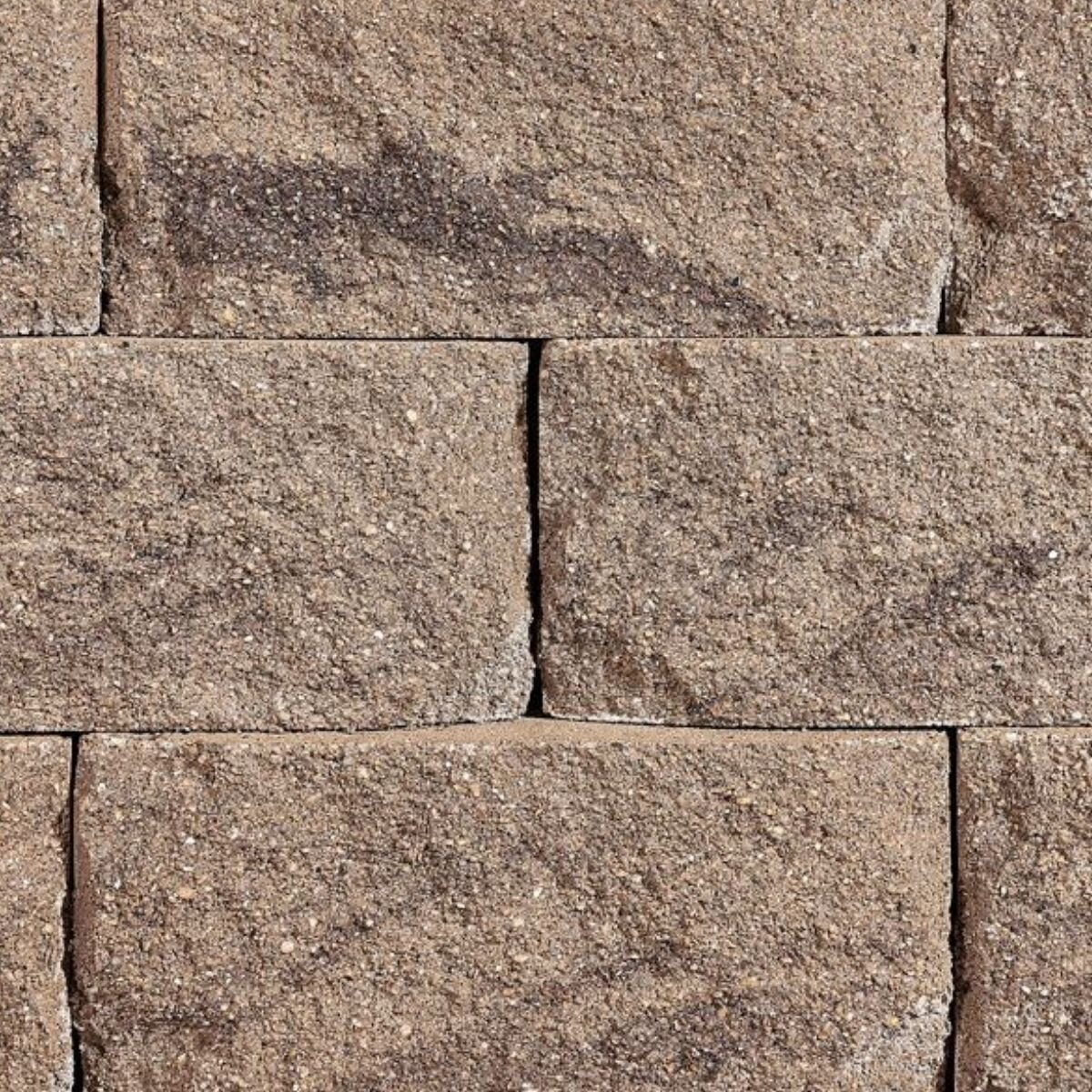Keystone 12 in. Retaining Wall Block Sierra Blend 4 in. x 12 in. (144 ...