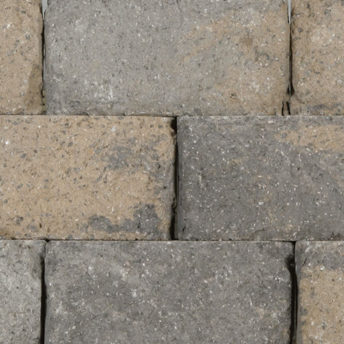 Keystone Retaining Wall Block Carolina Blend Large 18 in. x 12 in. x 8 ...