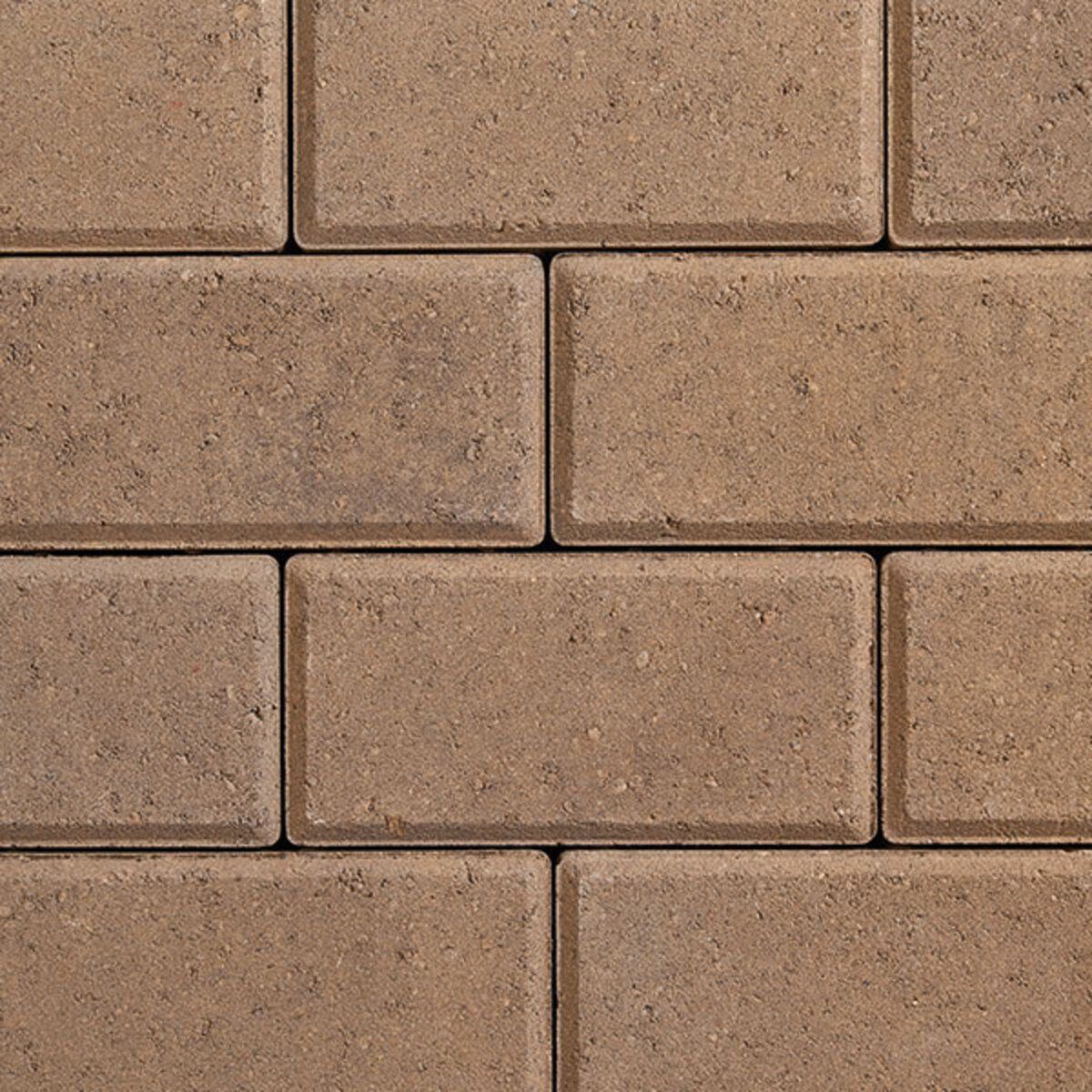 Keystone Holland Stone Paver Standard 3 Tone Brown 4 in. x 8 in. 60 mm ...
