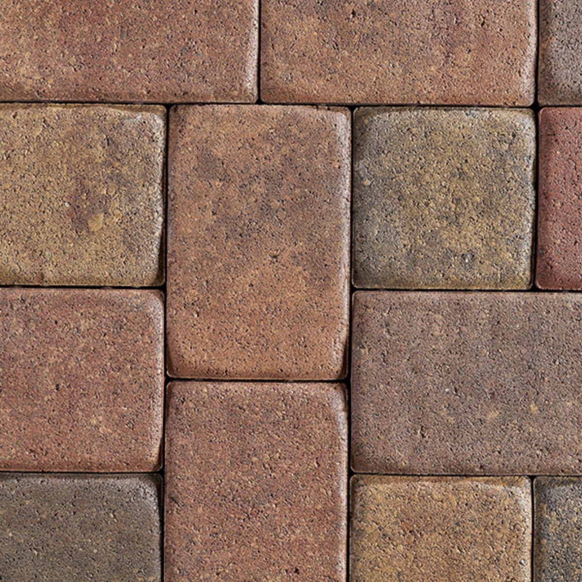 Keystone Plaza Stone Paver Sierra Blend 6 in. x 9 in. 60 mm (112 sq. ft ...