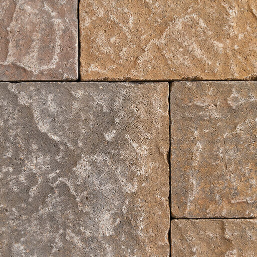 Keystone Venetian Paver 2 pc. Combo 6x6, 6x9 Winter Blend 60 mm (95 sq ...