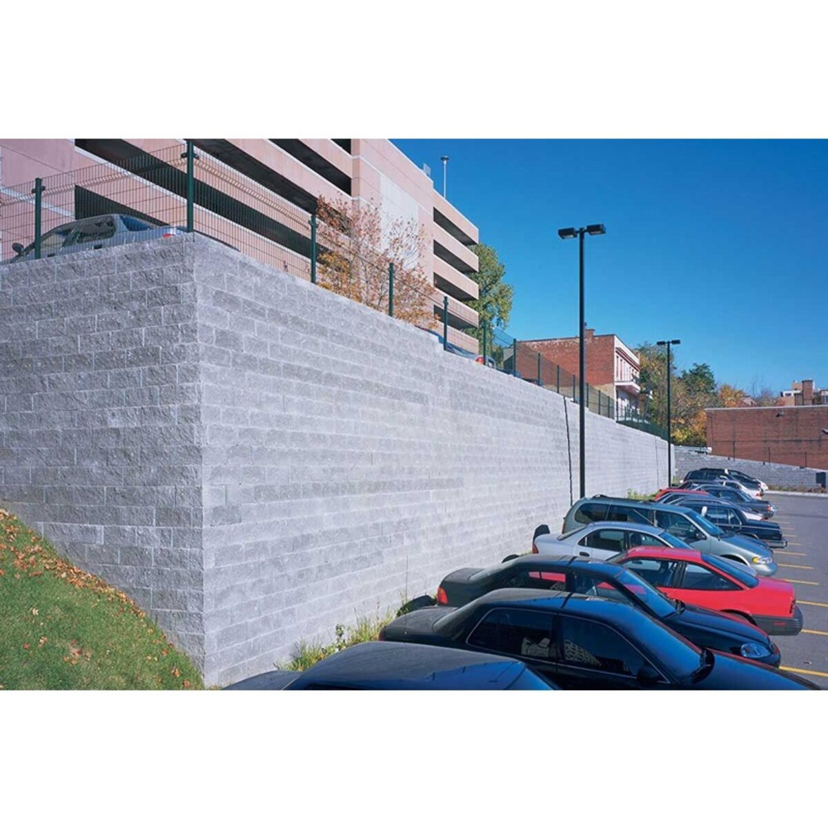 Keystone 12 in. Retaining Wall Block Sierra Blend 4 in. x 12 in. (144 ...
