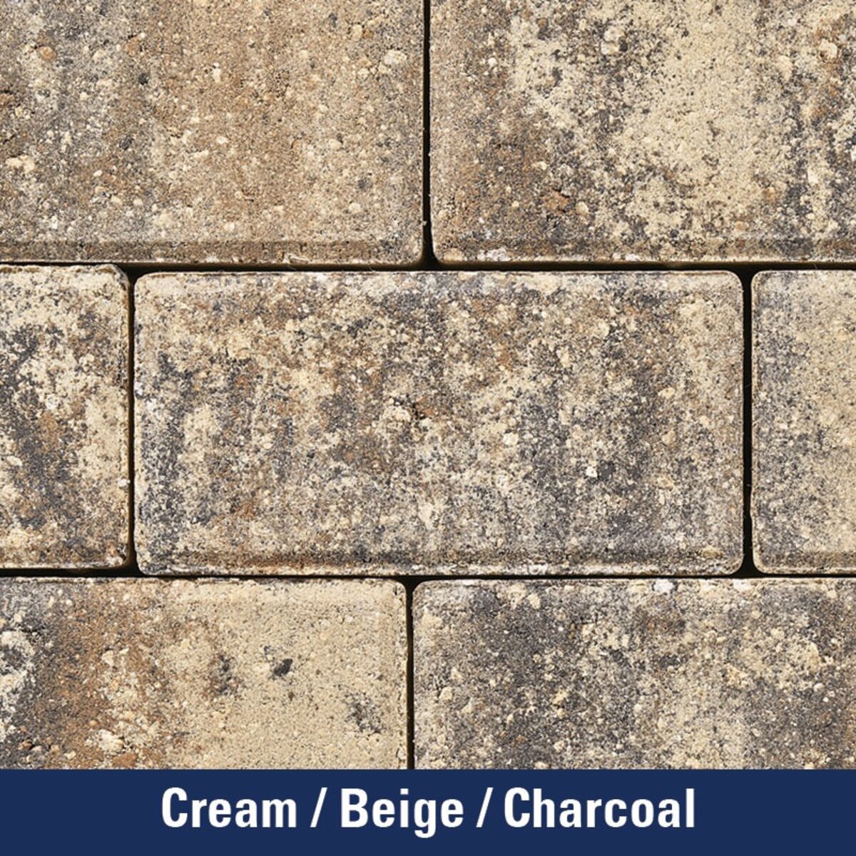 Keystone CityStone Demi 3 pc. Sand Brown Charcoal 60 mm (103 sq. ft ...