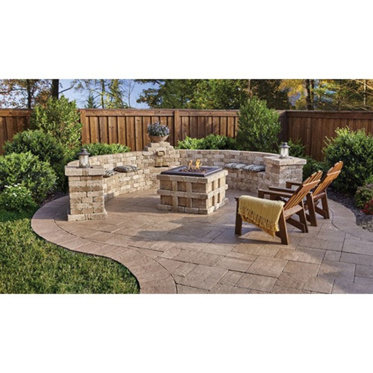 Keystone Rumblestone FSW Medium Cafe 7 in. x 7 in. x 3-1/2 in. (144 pc ...