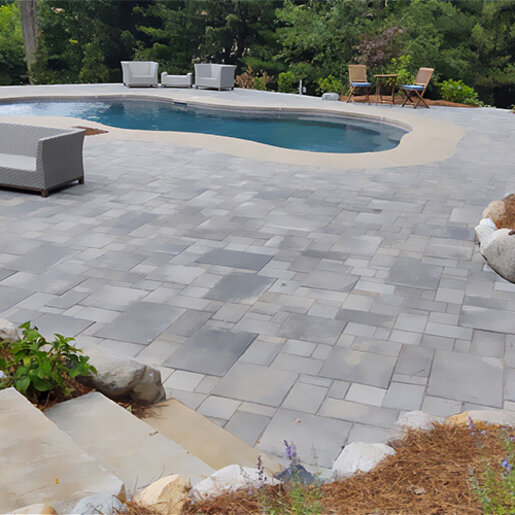Keystone CityStone Supra Paver 3 pc. Granite (103 sq. ft./pallet ...
