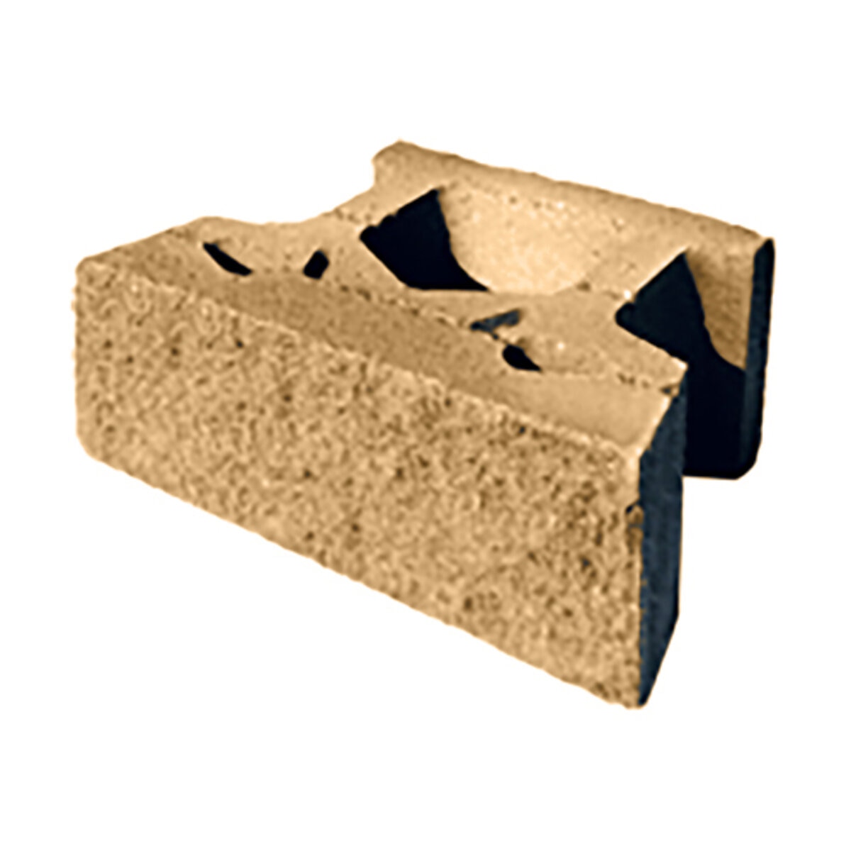 Keystone Compac III Straight Face Split Rock Blend 18 in. x 12 in. x 8 ...