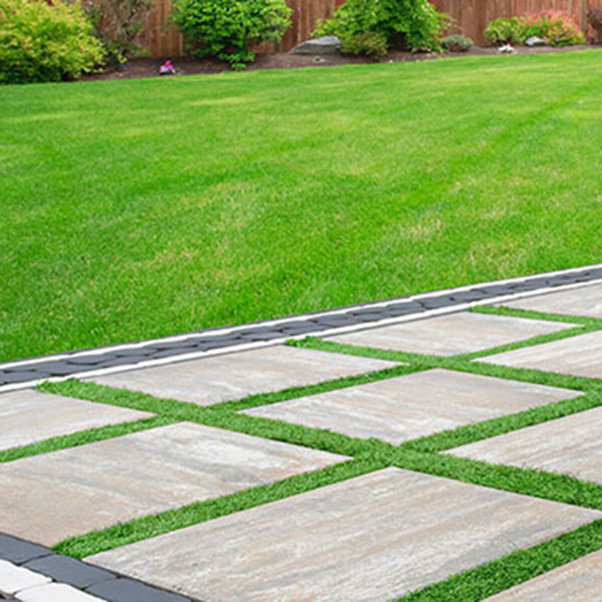 Keystone Citystone X-Large 24 in. x 24 in. Face Mix Gunsmoke (80 sq. ft ...