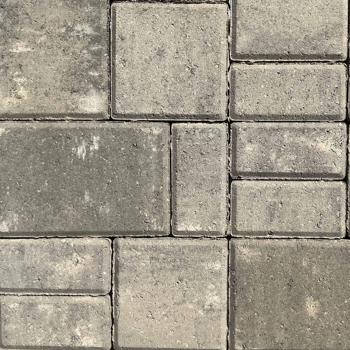 Keystone City Stone II Antique Pewter 6 in. x 9 in. 60 mm (90 sq. ft ...