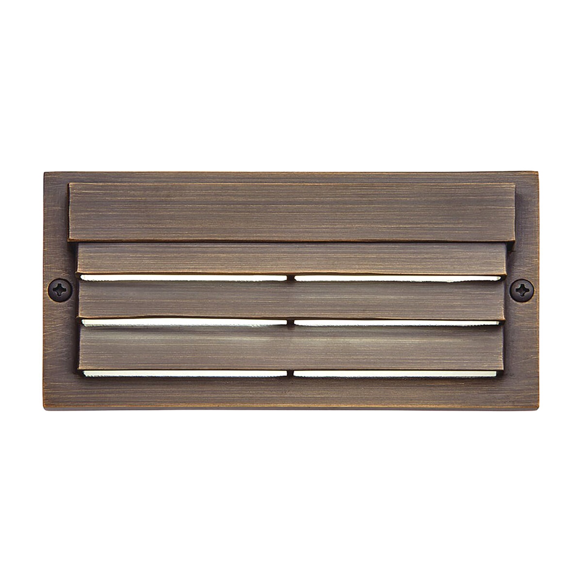 Kichler Step Light Surface-Mount Louvered Textured Architectural Bronze ...